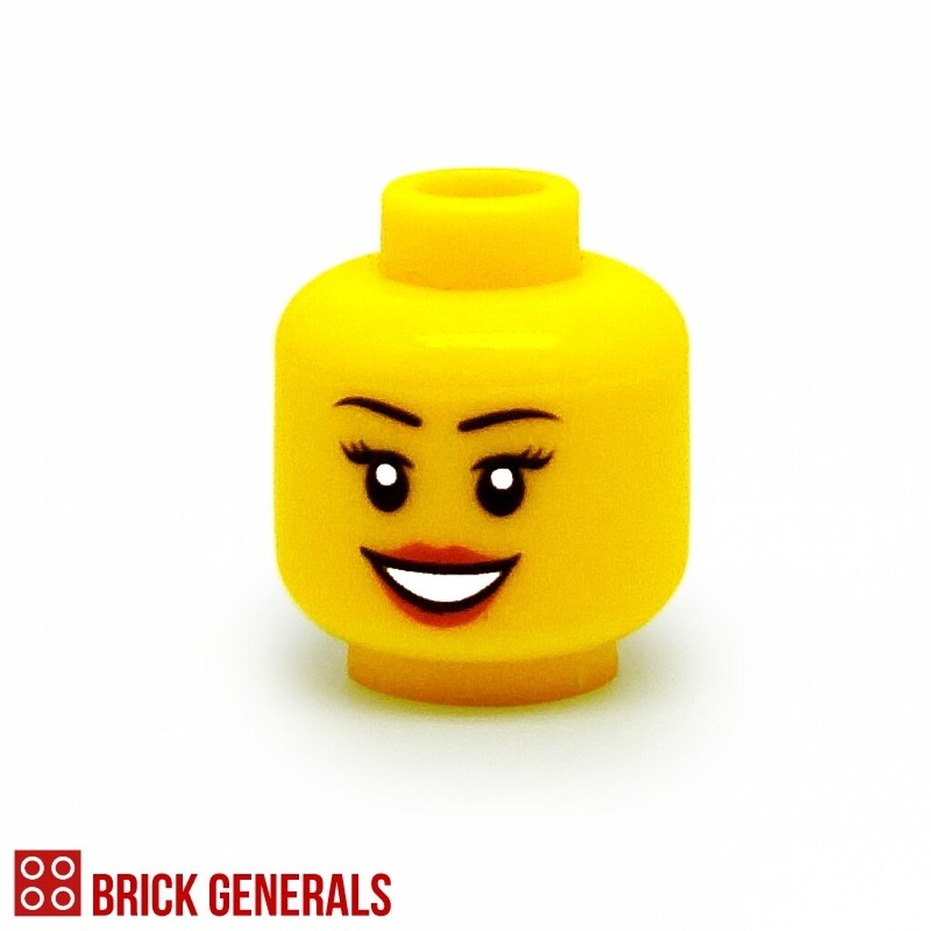 Minifig Heads and Faces Accessory - Brick Generals