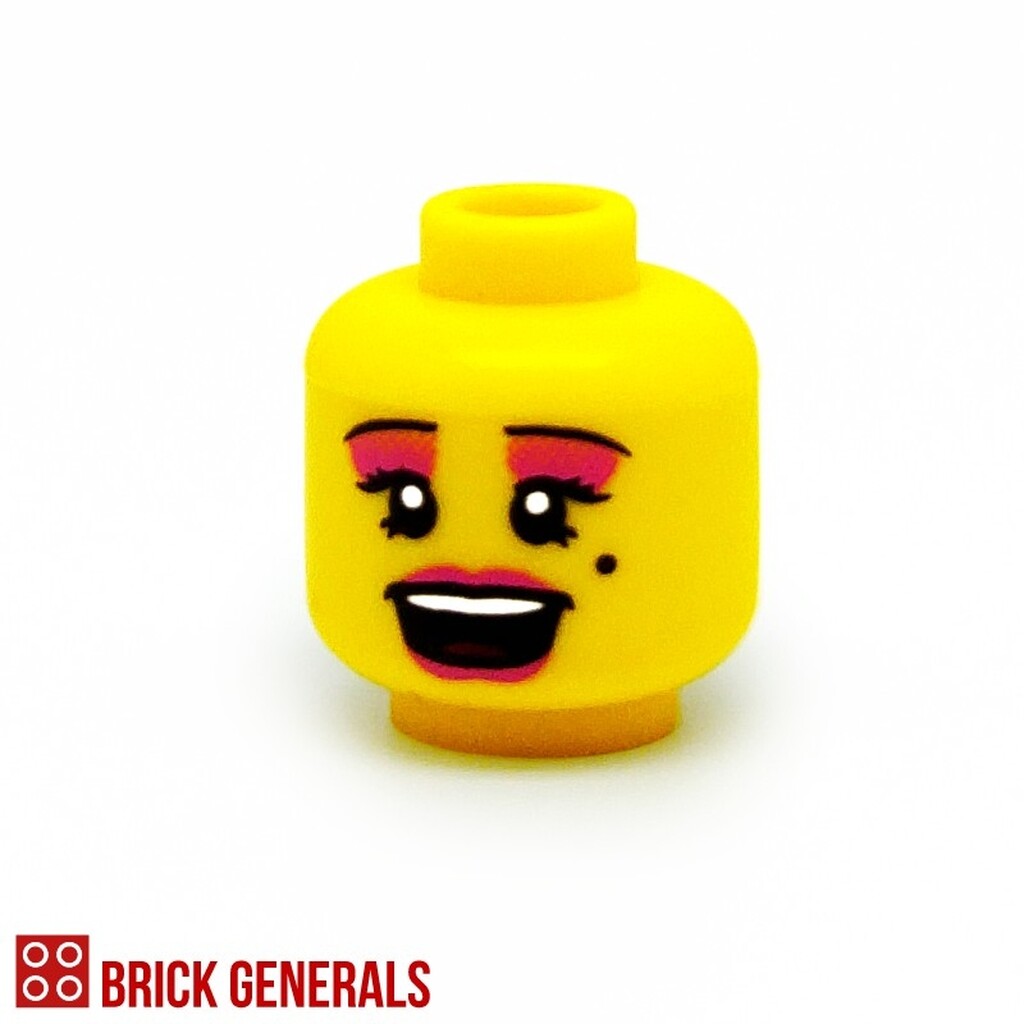 Minifig Heads and Faces Accessory - Brick Generals