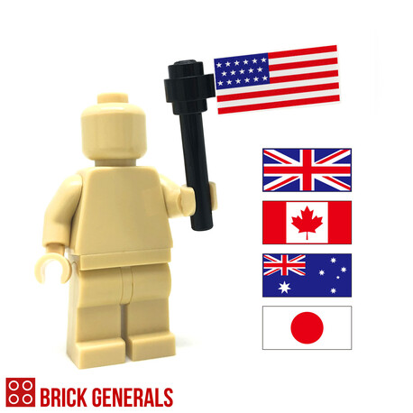Custom Minifigs of the World - Brick Generals