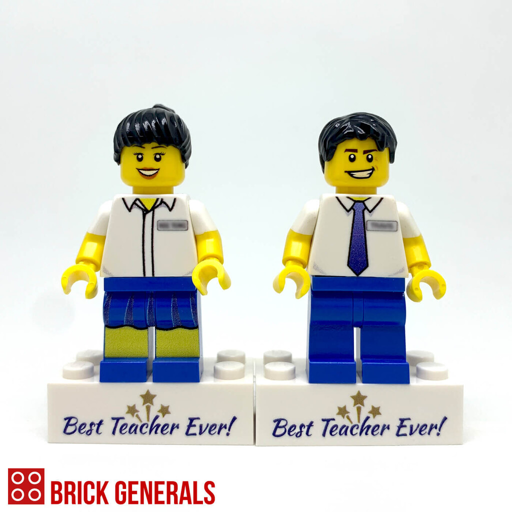 Custom minifigure project Best Teachers by Brick Generals